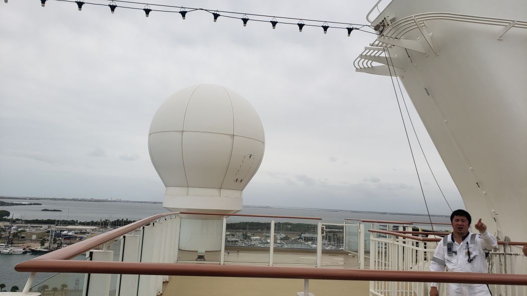 NCL Getaway - Antenna Service - April 12, 2023 | Marine Xtronics
